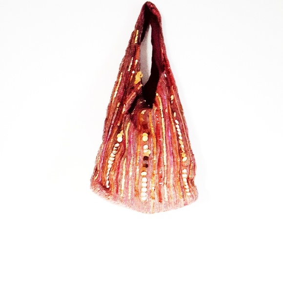 Bags | Gypsy Sequined Hobo Shoulder Bag | Poshmark